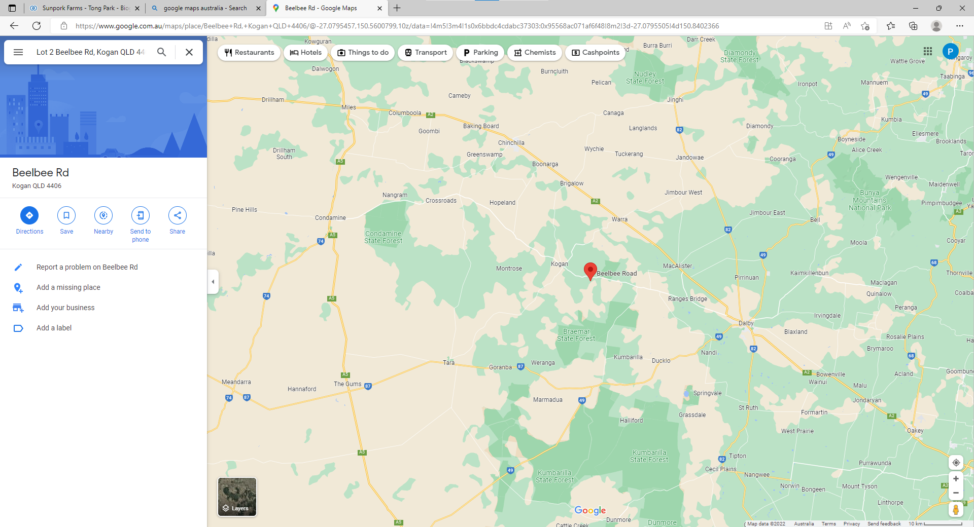 SunPork Commercial Piggeries Pty Ltd - Beelbee Road network exemption ...